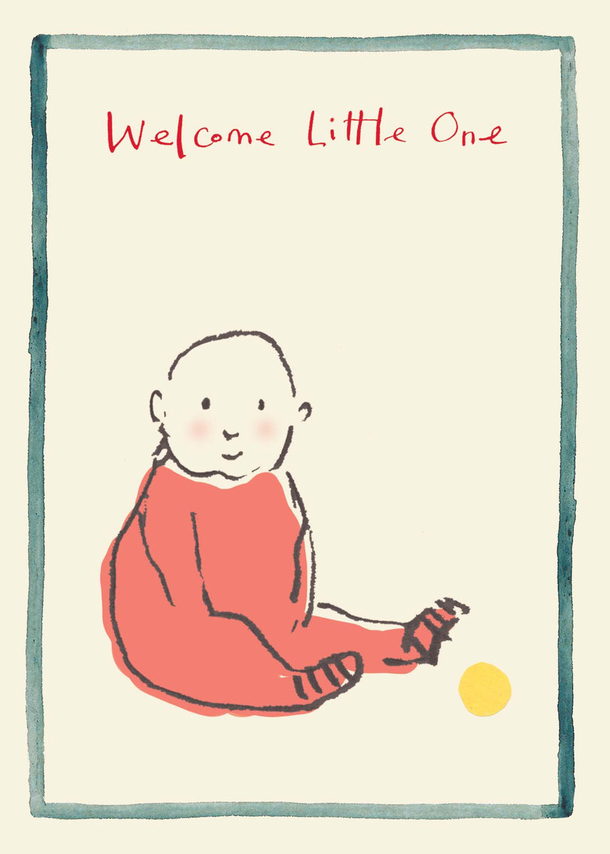 'Little One' Greetings Card by Esther Kent, for Poet and Painter. – Poet & Painter