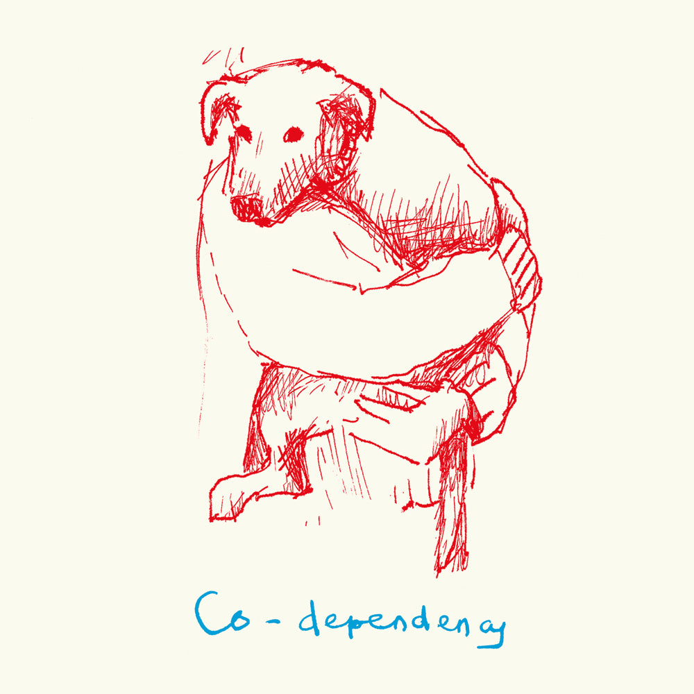 'Co-Dependency' Greetings Card – Poet & Painter